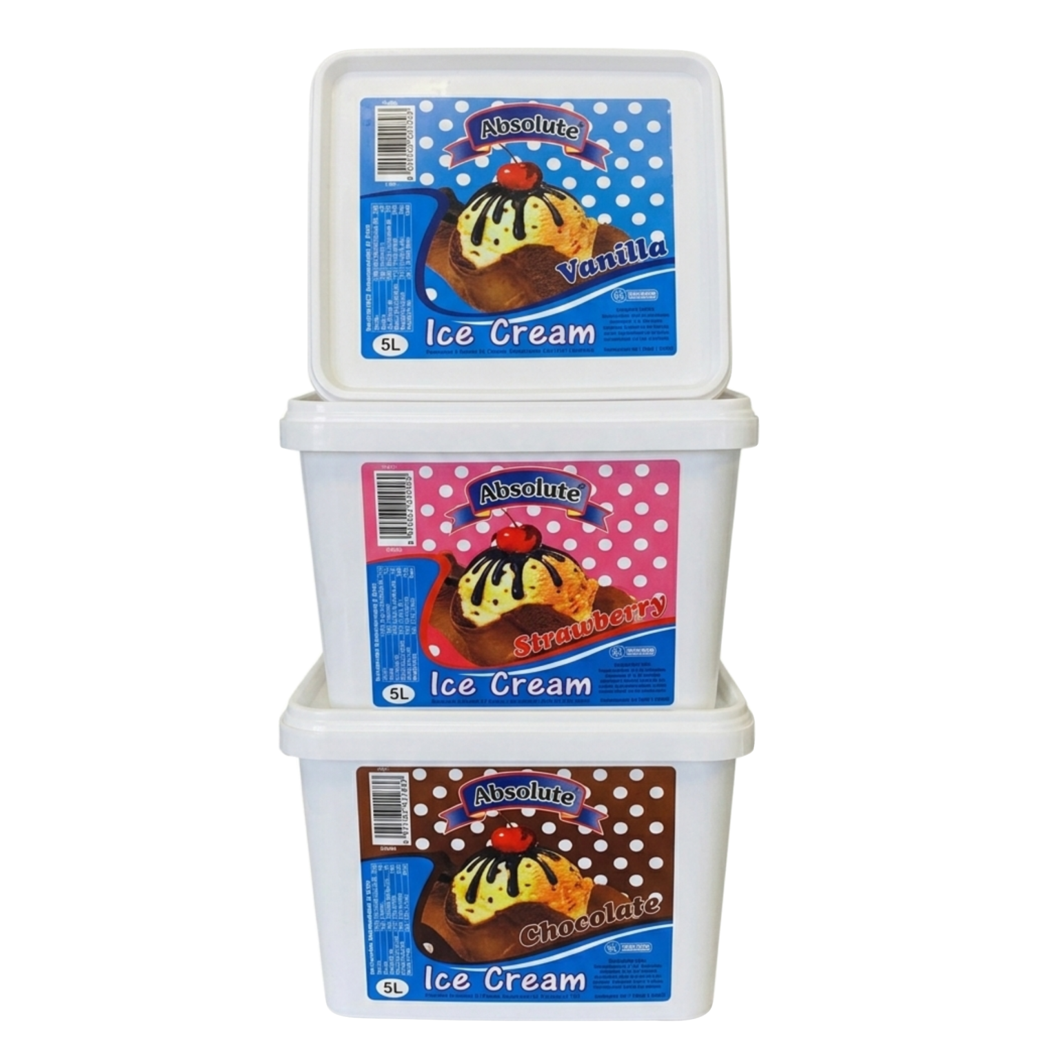 Absolute’ Ice Cream Tubs : Rand Dairy